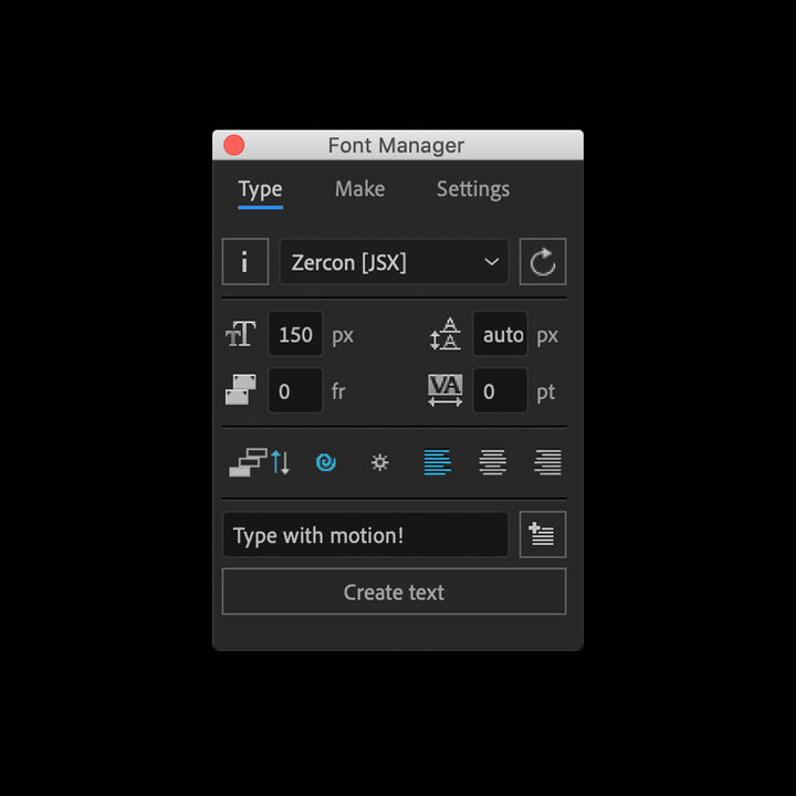 Animography Controller