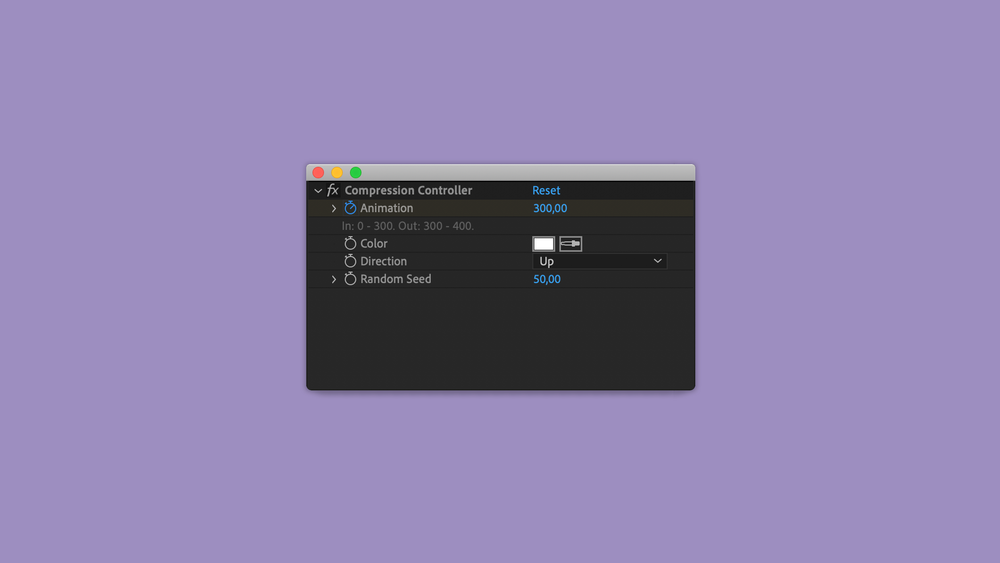 Compression — Animography