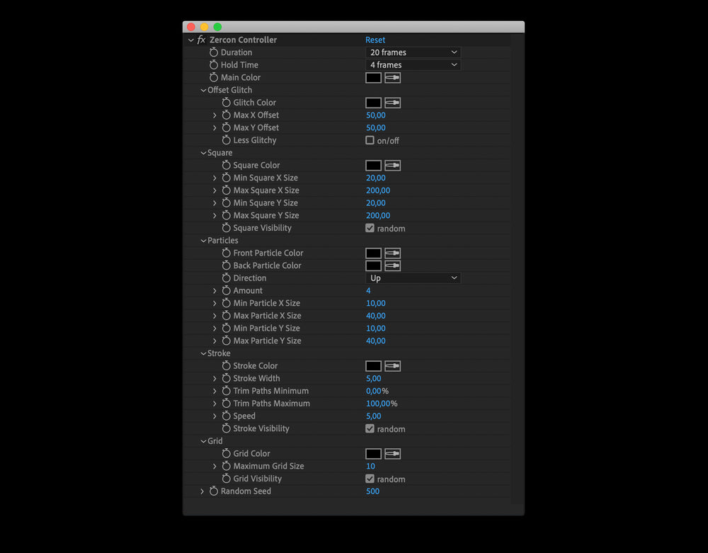 Zercon — Animography
